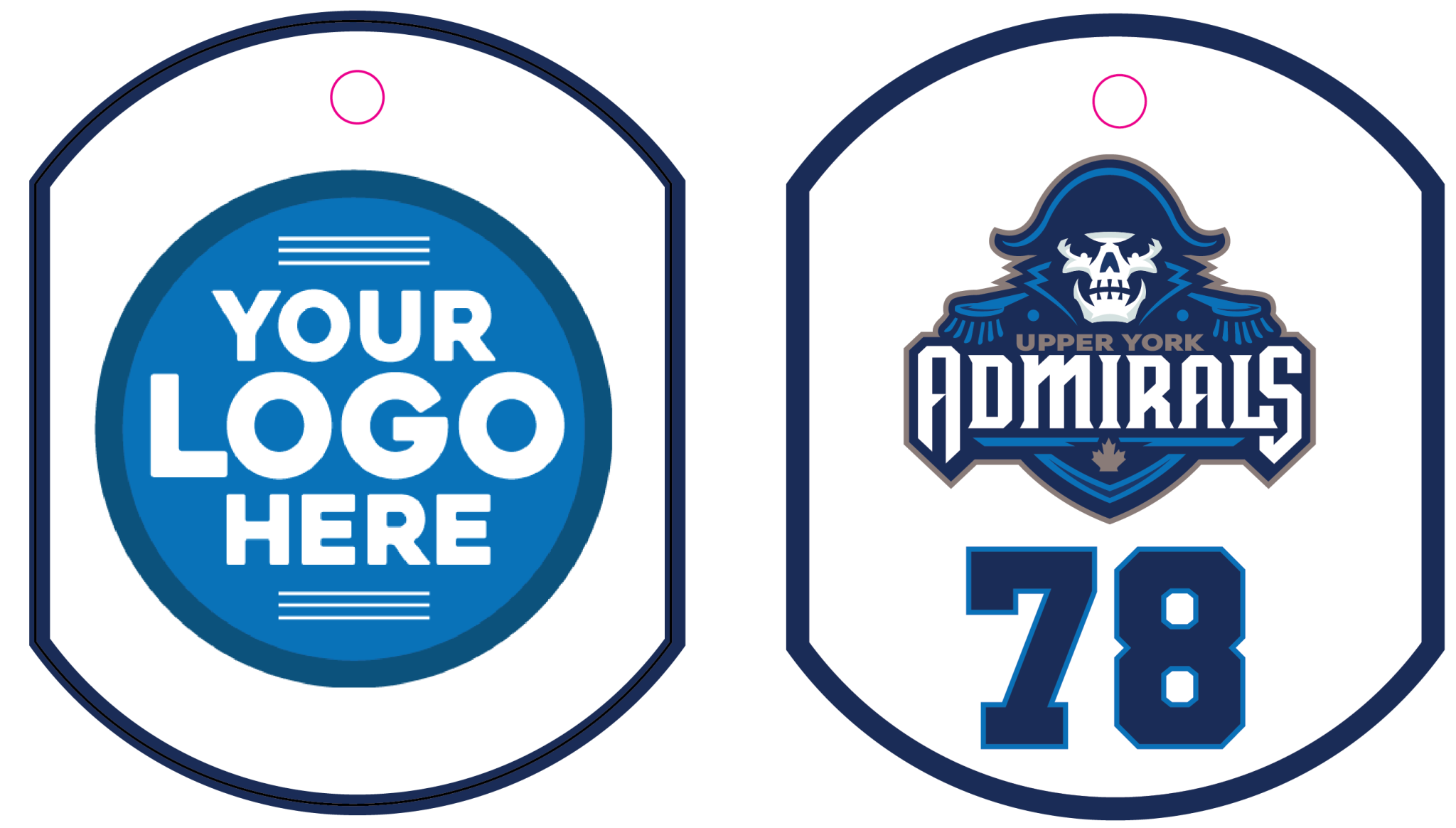 Double Sided Bag Tag - All Stickers - By Hammer Hill Diversified LTD.